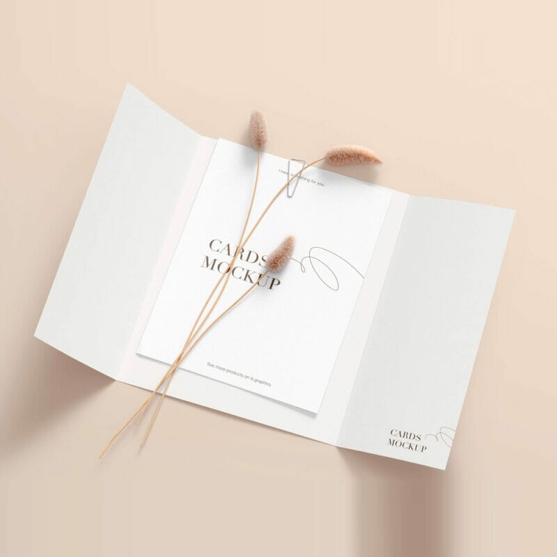 Free Postcard Mockup Design Template PSD » CSS Author