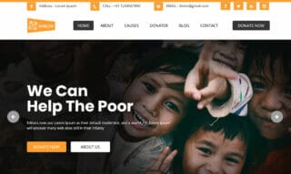 12+ Best Free NGO Website Templates 2024