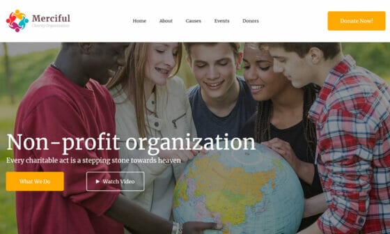 12+ Best Free NGO Website Templates 2025