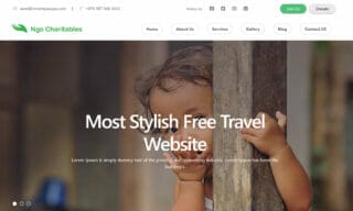 Best Free Website Templates For Organizations