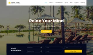 10+ Best Free Booking Website Templates 2025