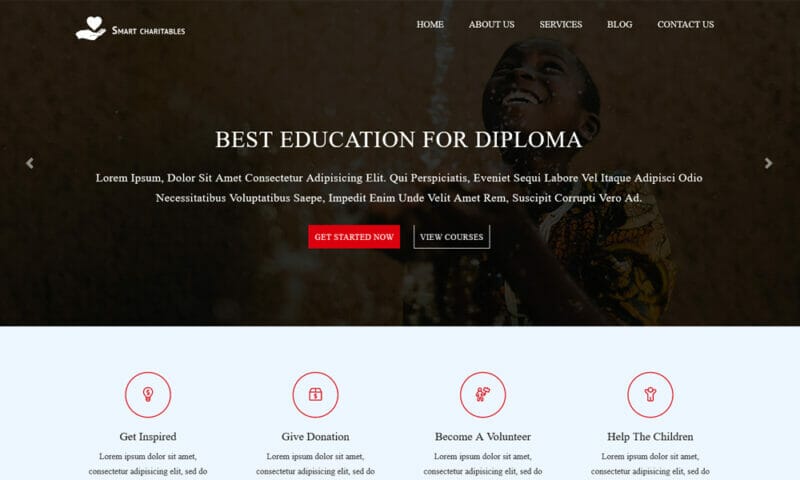Best Free Website Templates For Organizations