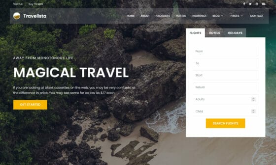 10+ Best Free Booking Website Templates 2023 » CSS Author