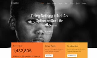 12+ Best Free NGO Website Templates 2024