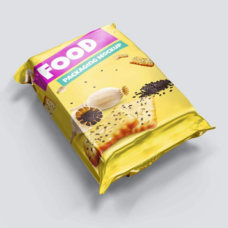 Food Foil Packaging Mockup » CSS Author
