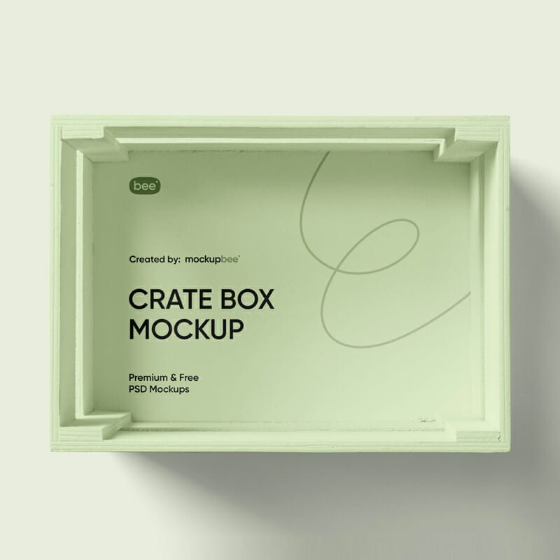 Free Crate Box Mockup » CSS Author