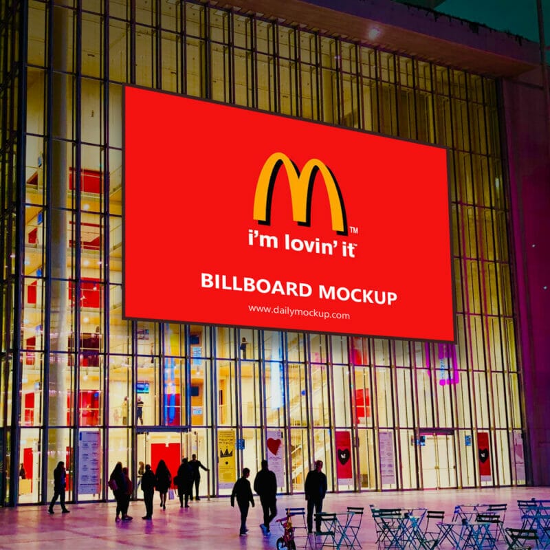 Free Horizontal Billboard Mockup PSD » CSS Author