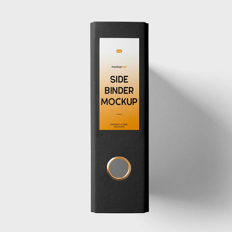 Free Side Binder Mockup » CSS Author