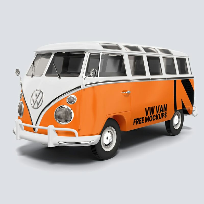 50+ Best Free Van Mockup Templates » CSS Author