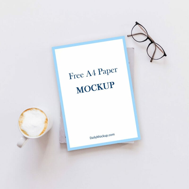 A4 Mockup Free PSD Template » CSS Author
