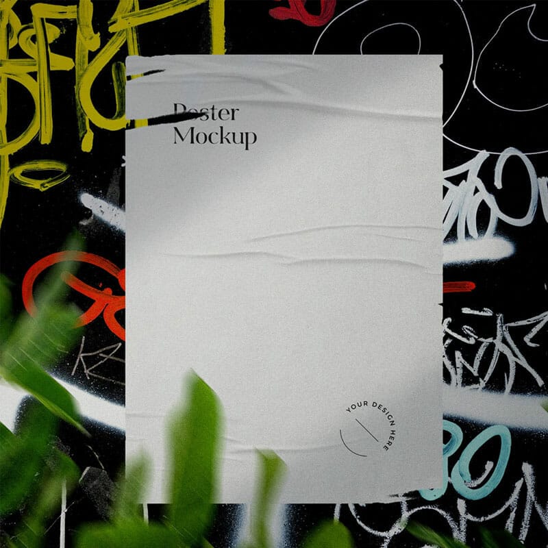 Free Ripped Poster Mockup » CSS Author