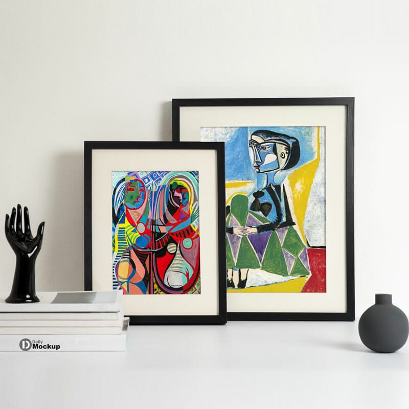 Painting Mockup Free PSD Template » CSS Author