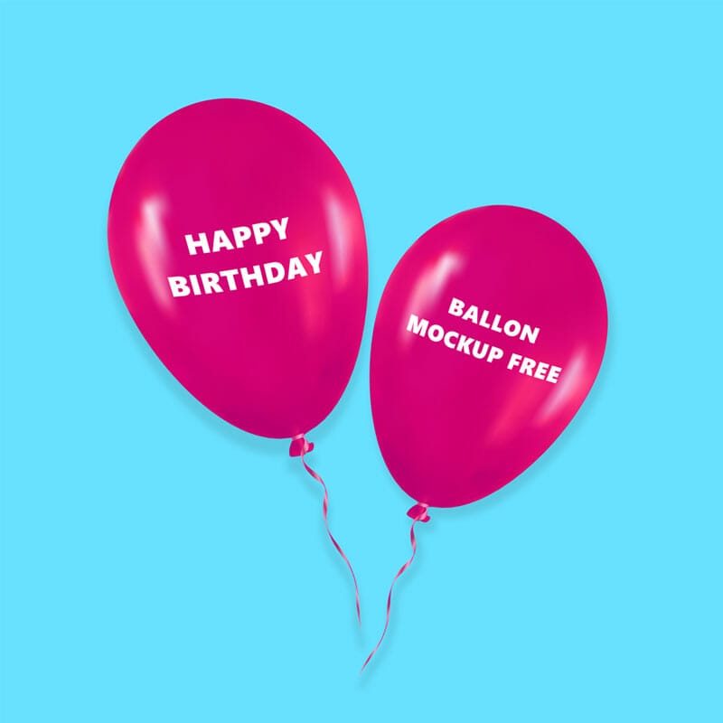 Balloon Mockup Free PSD » CSS Author