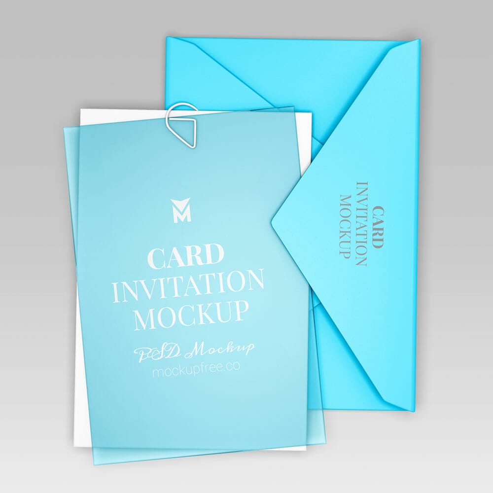 Free Invitation Card Mockup Mockup » CSS Author