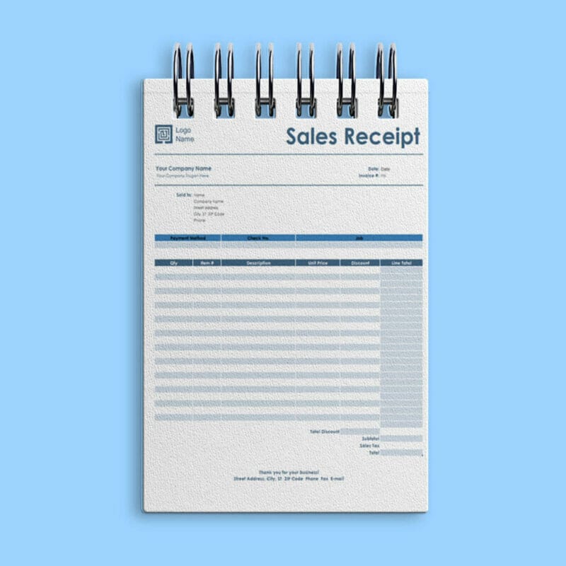 Free Receipt Book Mockup PSD Template » CSS Author