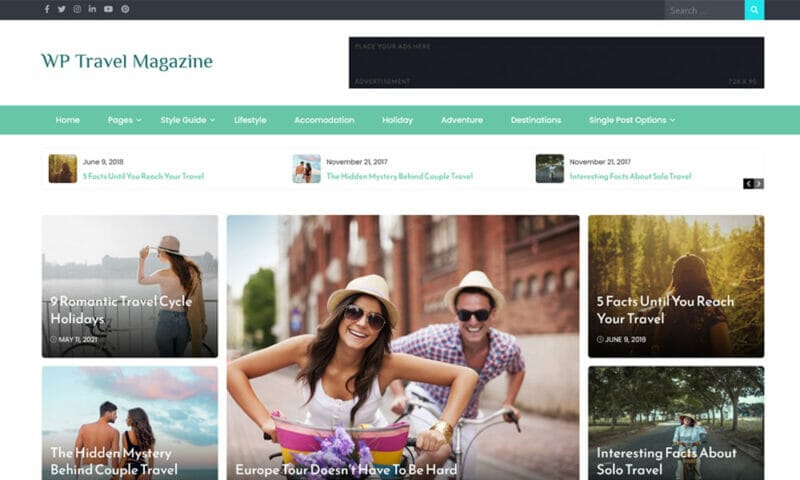 150+ Free Responsive Magazine WordPress Themes 2025