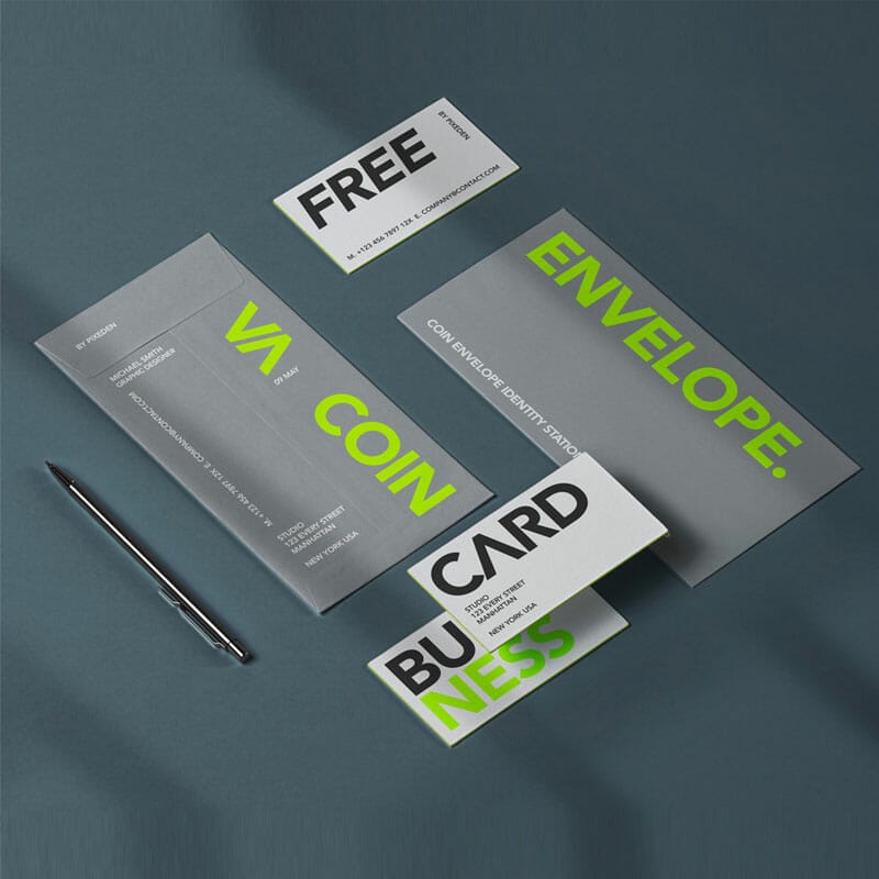 Branding Stationery PSD Envelope Mockup » CSS Author