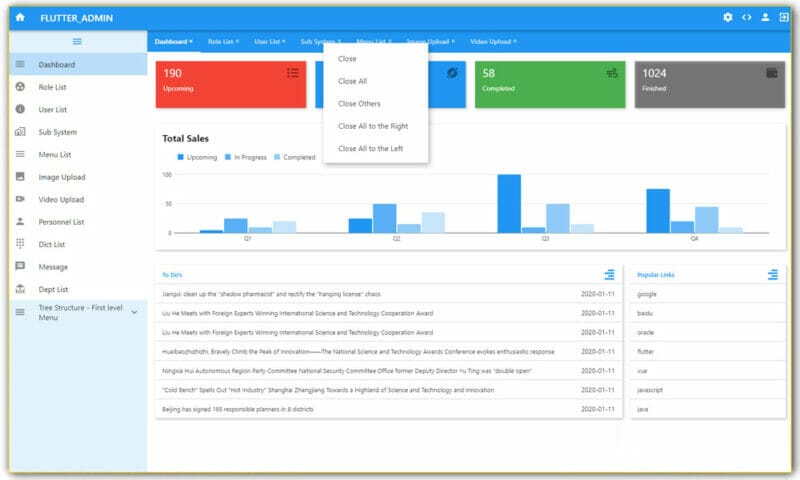50+ Best Flutter Templates For Free » CSS Author