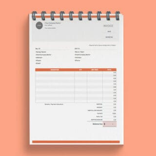 Free Bill Mockup PSD Template » CSS Author