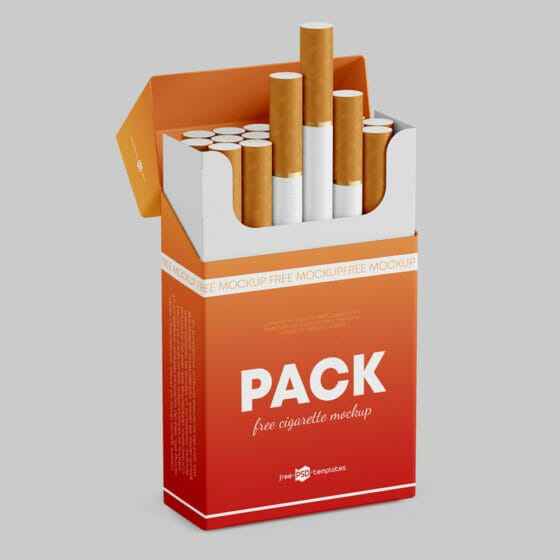 Free Cigarette Pack Mockup Set » CSS Author