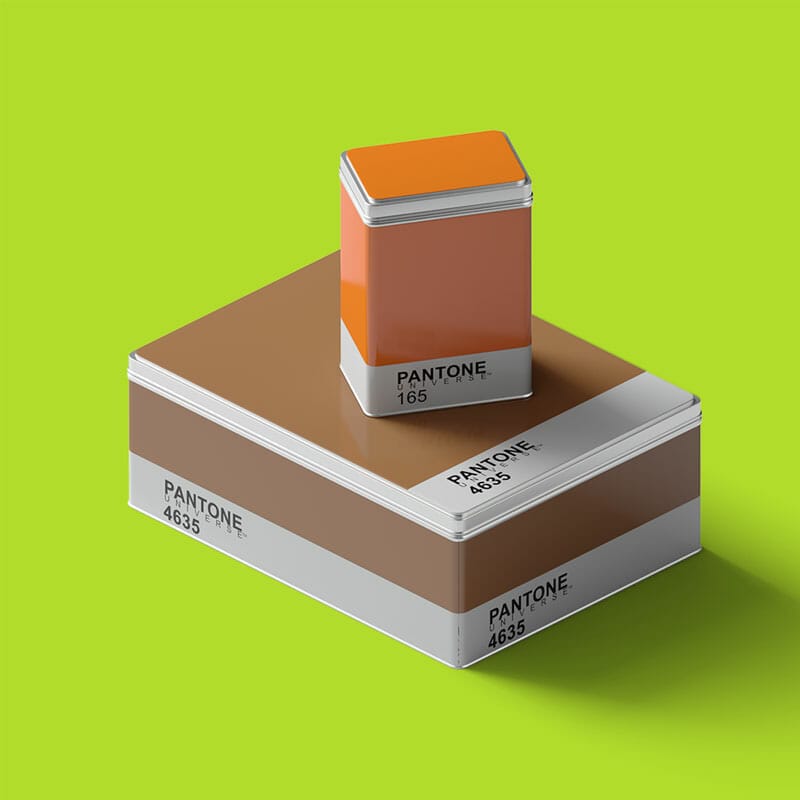 Free Pantone Box Mockup » CSS Author