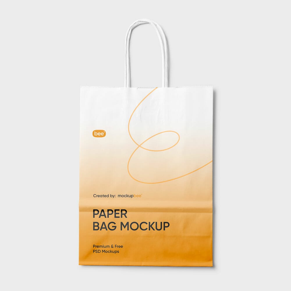 Free Paper Bag Mockup » CSS Author