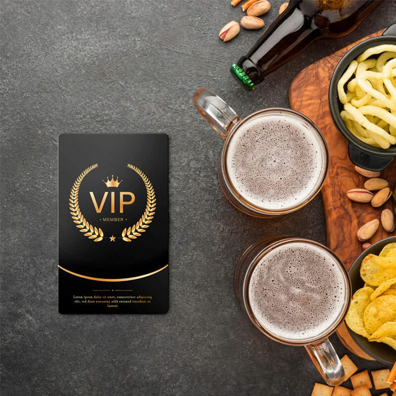 Free VIP Card Mockup PSD Template » CSS Author