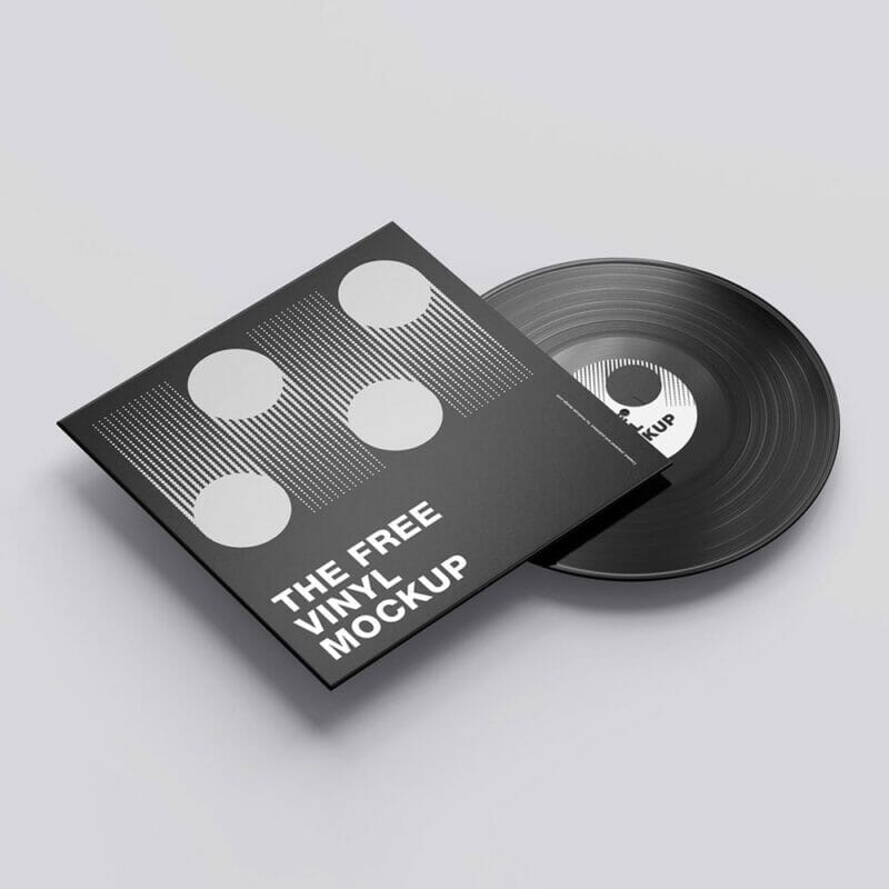 Free Vinyl Mockup PSD » CSS Author
