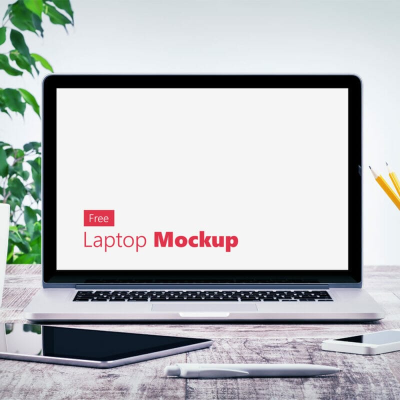 Laptop Mockup Free PSD » CSS Author