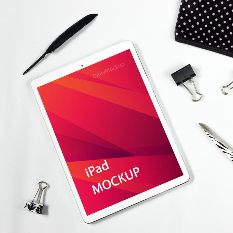 IPad Mockup On The Table » CSS Author