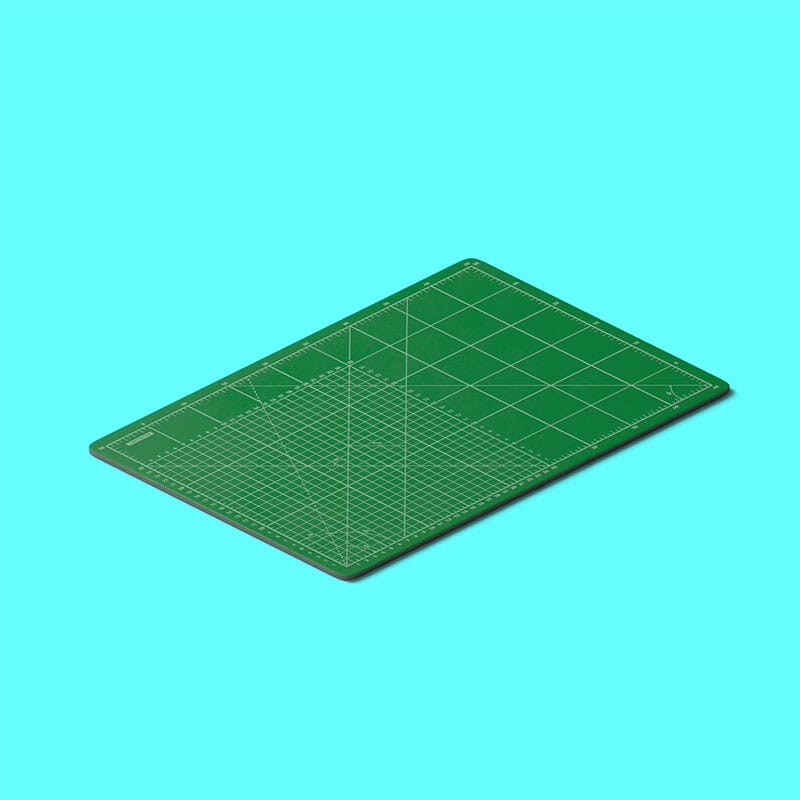Free Green Board Mockup Isometric » CSS Author