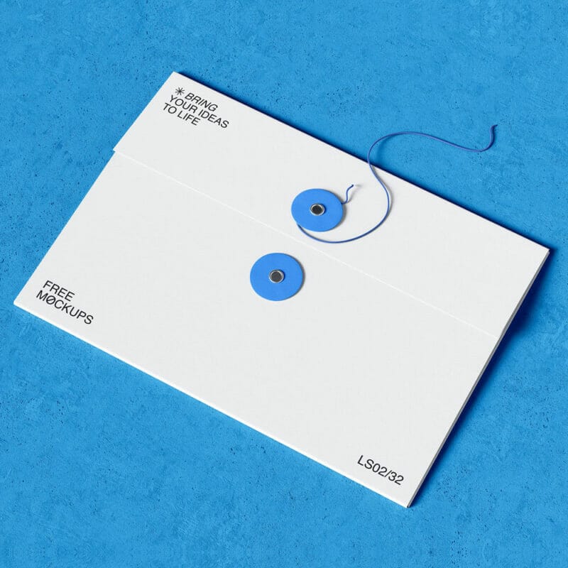 Free String Tie Envelope Mockup » CSS Author