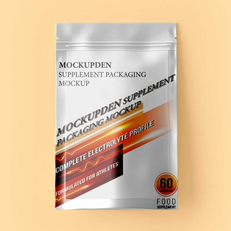 Free Supplement Packaging Mockup PSD Template » CSS Author