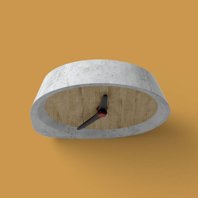 Free Top View Table Clock Mockup » CSS Author