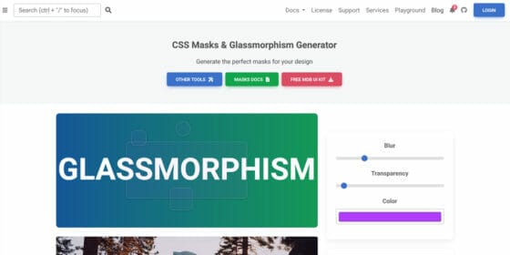 Top CSS Glass Effect Generators For Web Designers » CSS Author