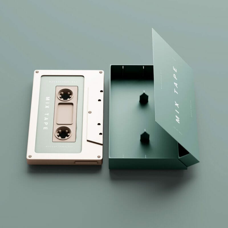 Free Mixtape Cover And Cassette Mockup » CSS Author