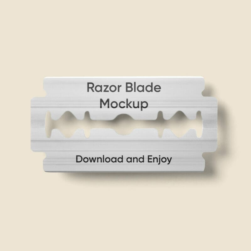 Free Razor Blade Mockup » CSS Author