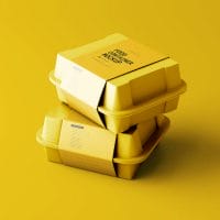 Free Take Out Food Box Mockups » CSS Author