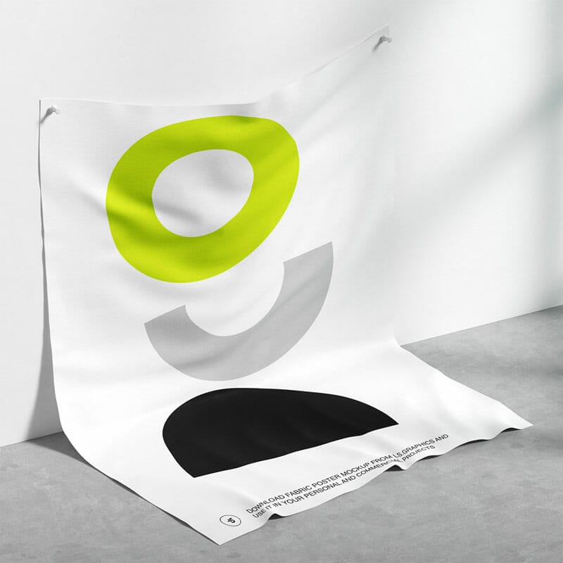 Free Wall Hanging Poster Mockup » CSS Author