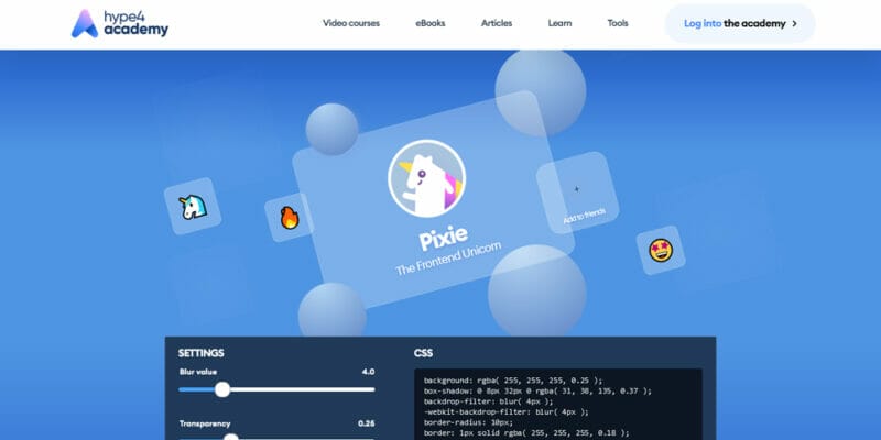 Top Css Glass Effect Generators For Web Designers Css Author