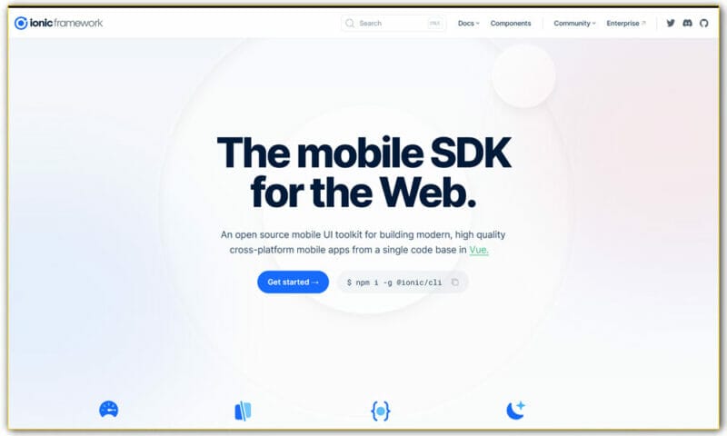 50 Mobile Application Frameworks Html Css And Js
