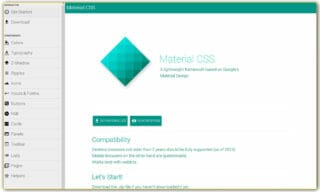 25+ Best Material Design Frameworks » CSS Author