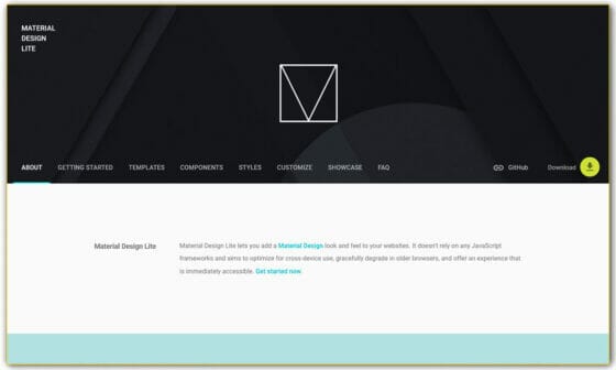 25+ Best Material Design Frameworks » CSS Author