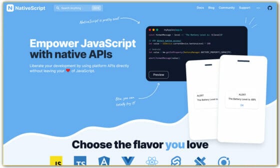 50 Mobile Application Frameworks Html Css And Js