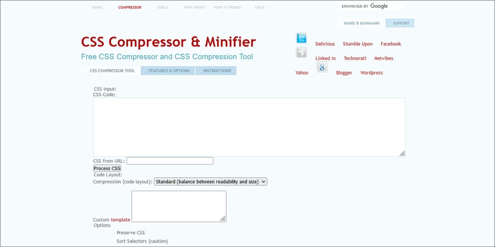 20+ Most Amazing CSS Minifier Tools » CSS Author