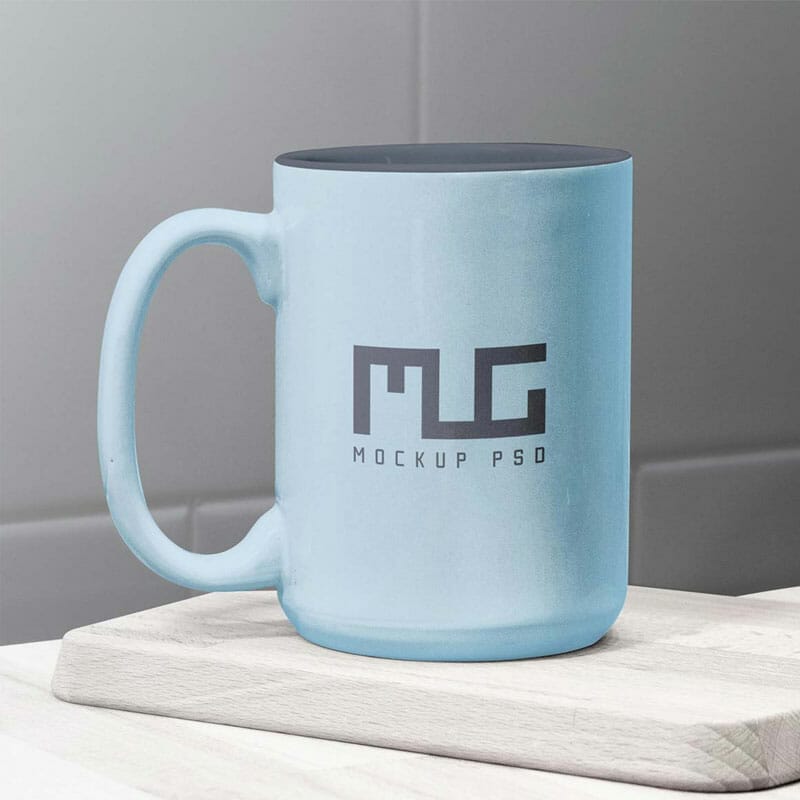Free Ceramic Mug In The Kitchen Mockup PSD » CSS Author