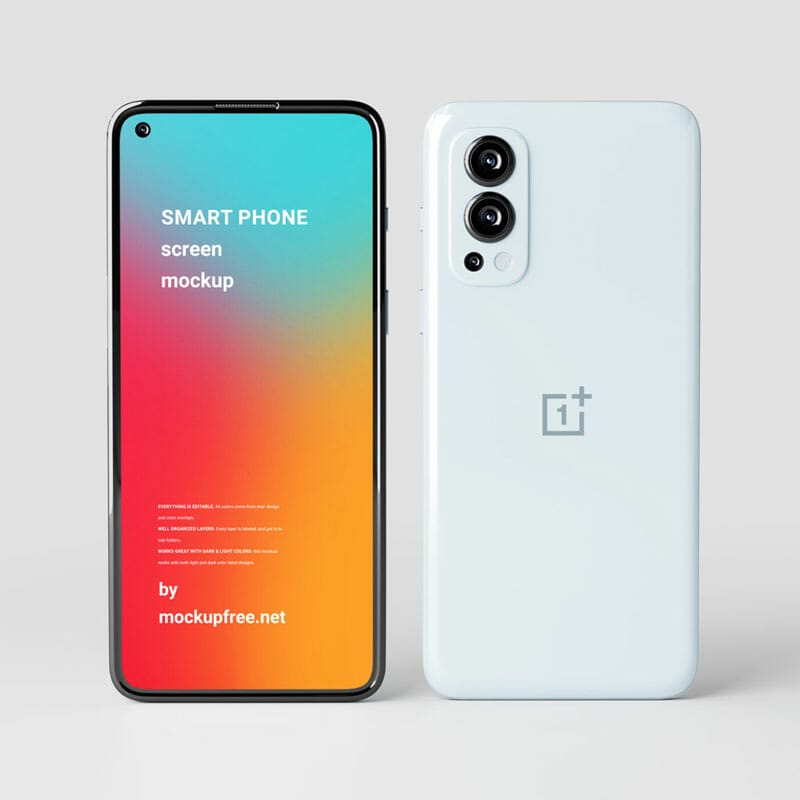 Free One Plus Nord 2 Phone Screen Mockups » CSS Author