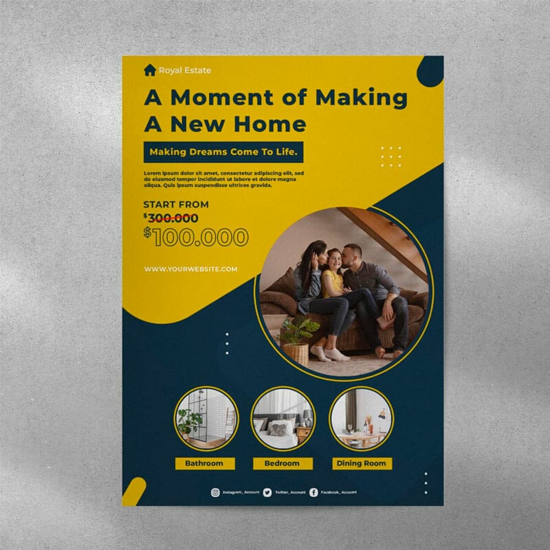 Free Paper Print Mockup PSD Template » CSS Author