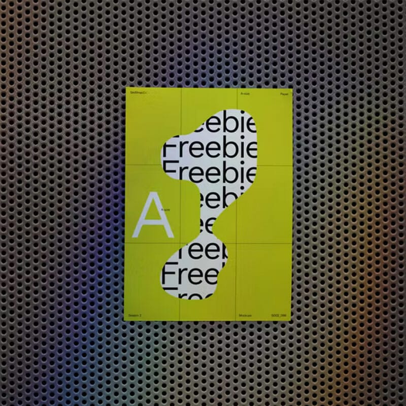 Free Poster Mockup PSD Template » CSS Author