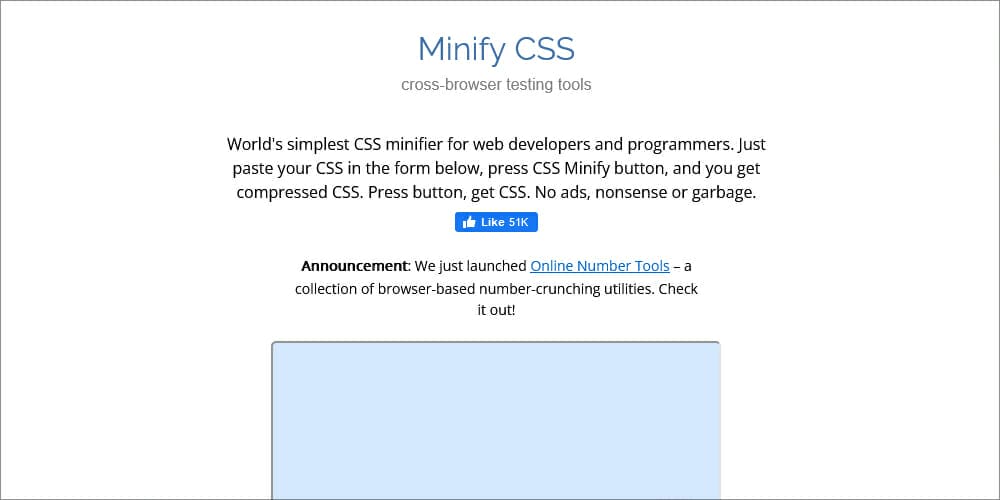 20+ Most Amazing CSS Minifier Tools » CSS Author